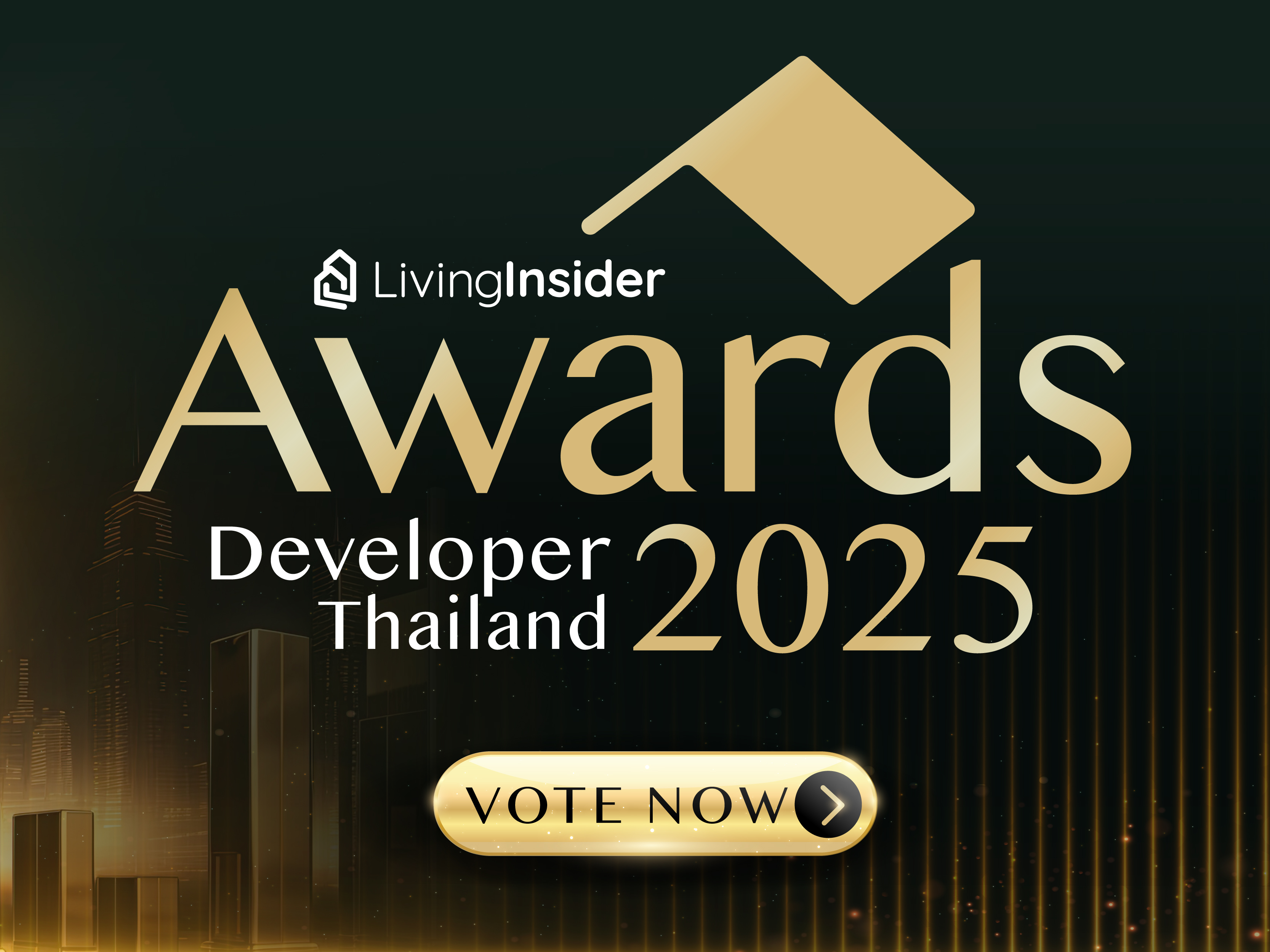 โหวต Popular Developer แห่งปี | Livinginsider Awards 2025