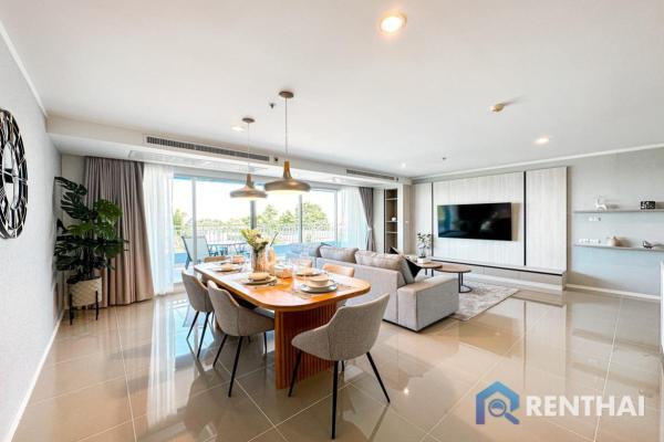 คอนโดริมทะเลลุมพินีจอมเทียน 3 ห้องนอน 3 ห้องน้ำ วิวทะเลชั้นสูง ...