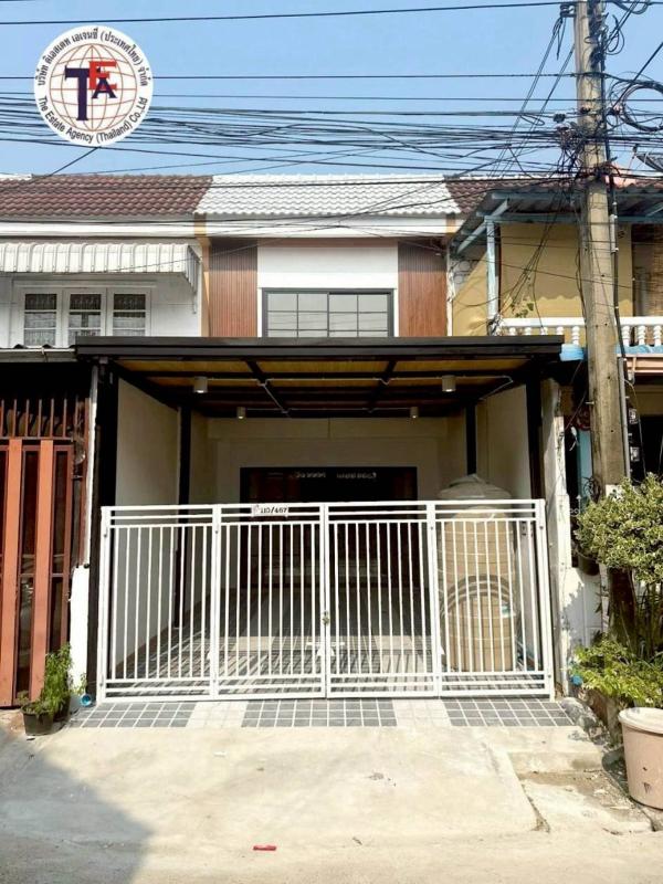 2 -story townhouse for sale in Preecha 10, Ramkhamhaeng 188 Min Buri Market, Min Buri Market ...