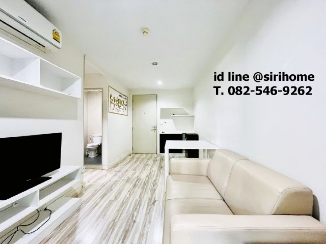 ให้เช่าคอนโดสัมมากร เอส9(Condo Sammakorn S9)ชั้น 1 ตึกD วิวสระว่ายน้ำ 1นอน 1น้ำ 34.25ตรม. ห้อง ...